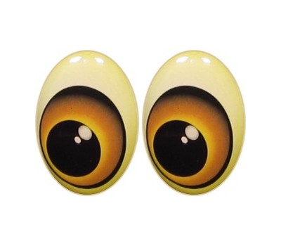 Toy Eyes :: Oval Eyes :: Classic Eyes :: Oval Eyes for Toys GO-43 ...